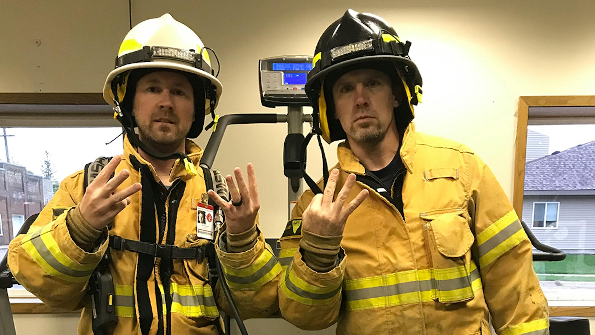 In nod to 9/11 heroes, Minnesota firefighters pack on heavy gear and go ...
