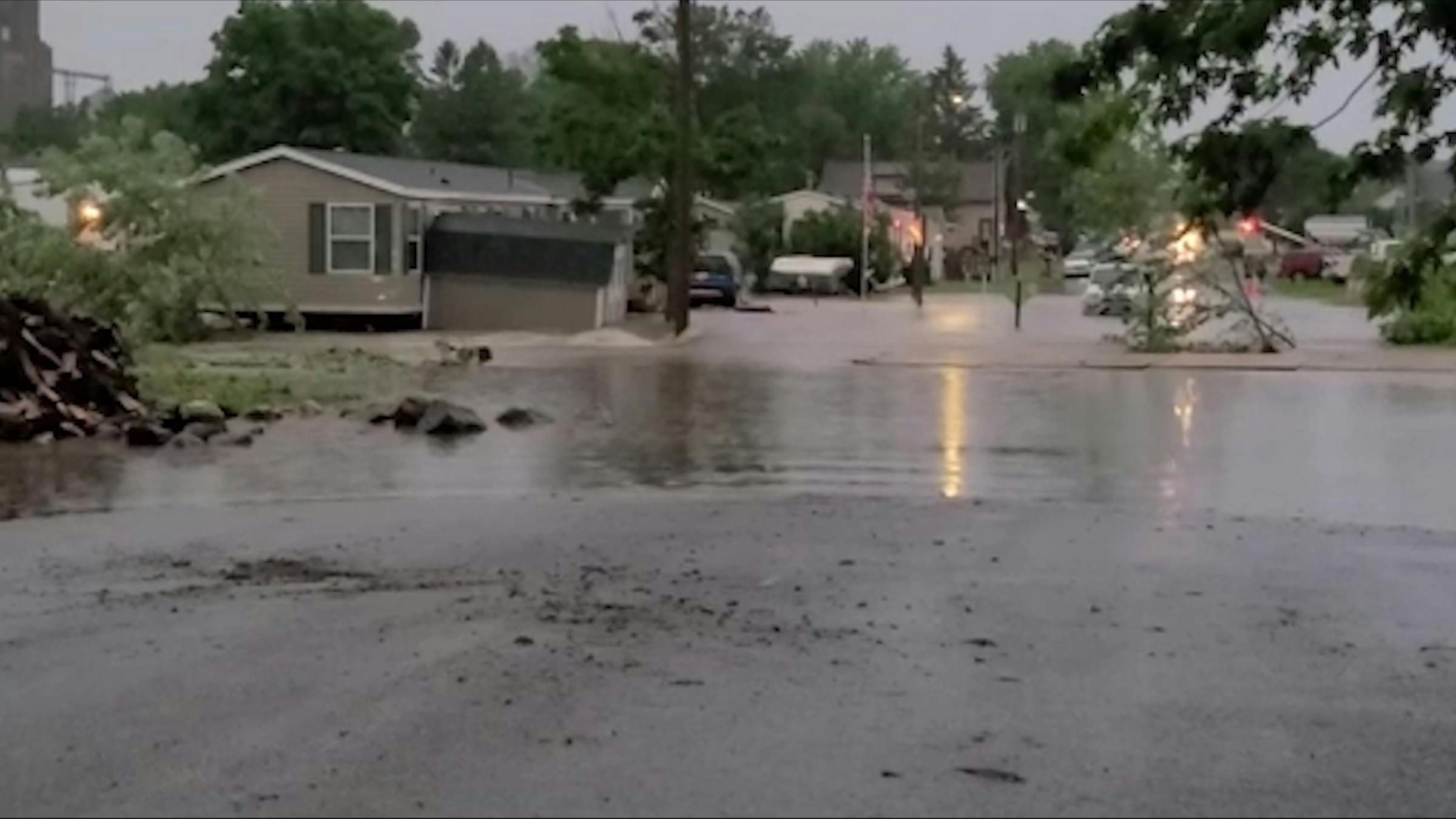 Up to 9 inches of rain washes out roads, floods homes in western Wisconsin