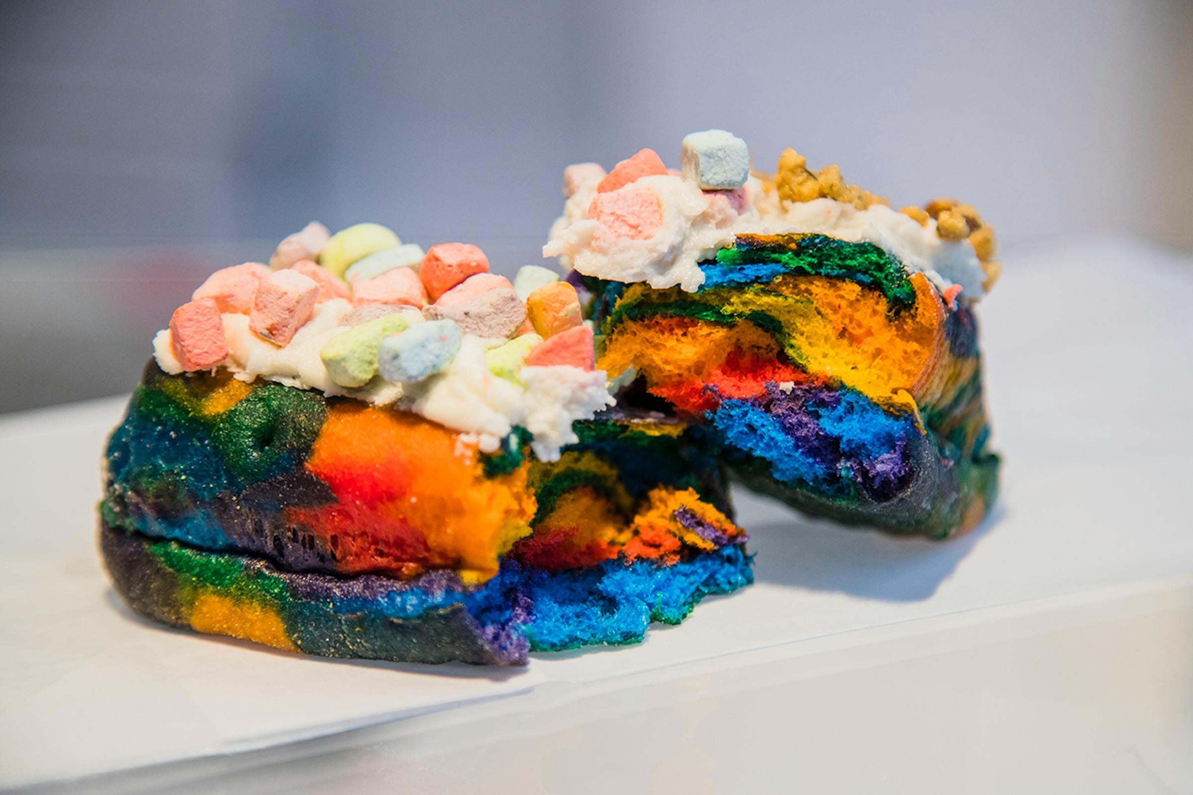 'Super Mario Kart'-inspired rainbow doughnuts are a hit in Minneapolis ...