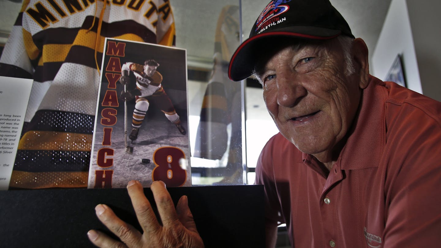 Hockey legend Mayasich is at home on the Range