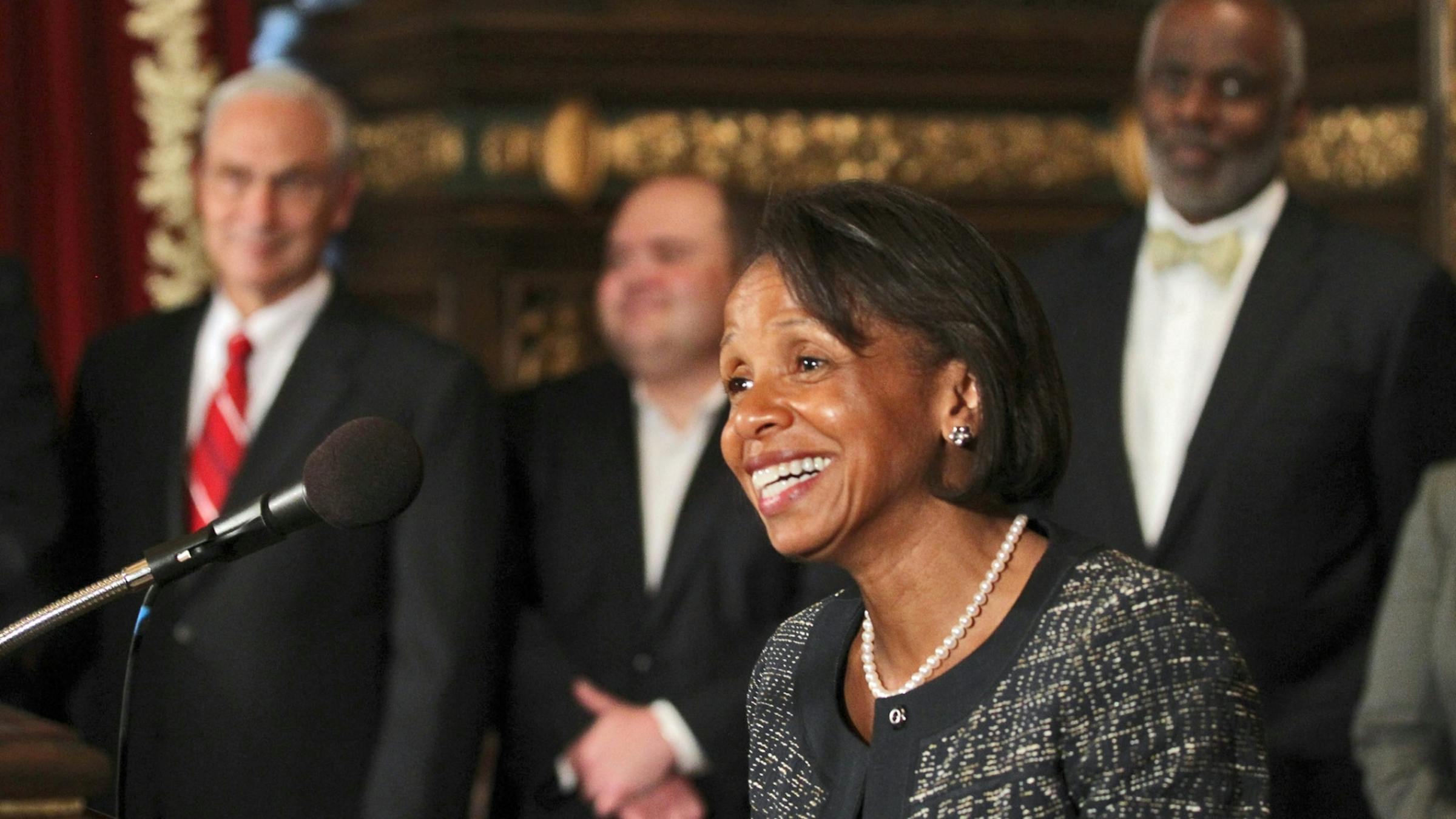 Dayton's historic choice: First black female Supreme Court judge