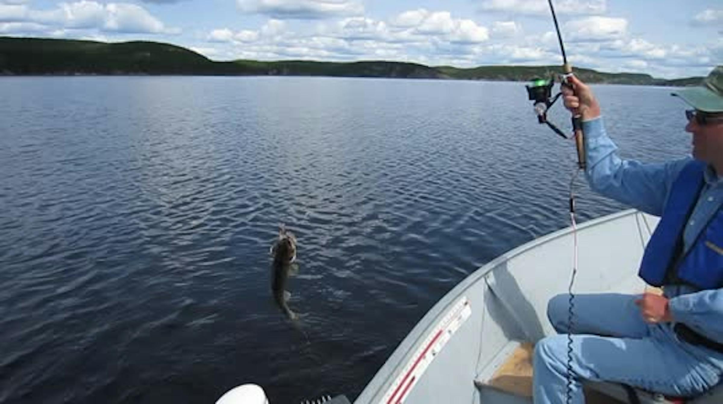 Motorized reel designed to empower disabled anglers