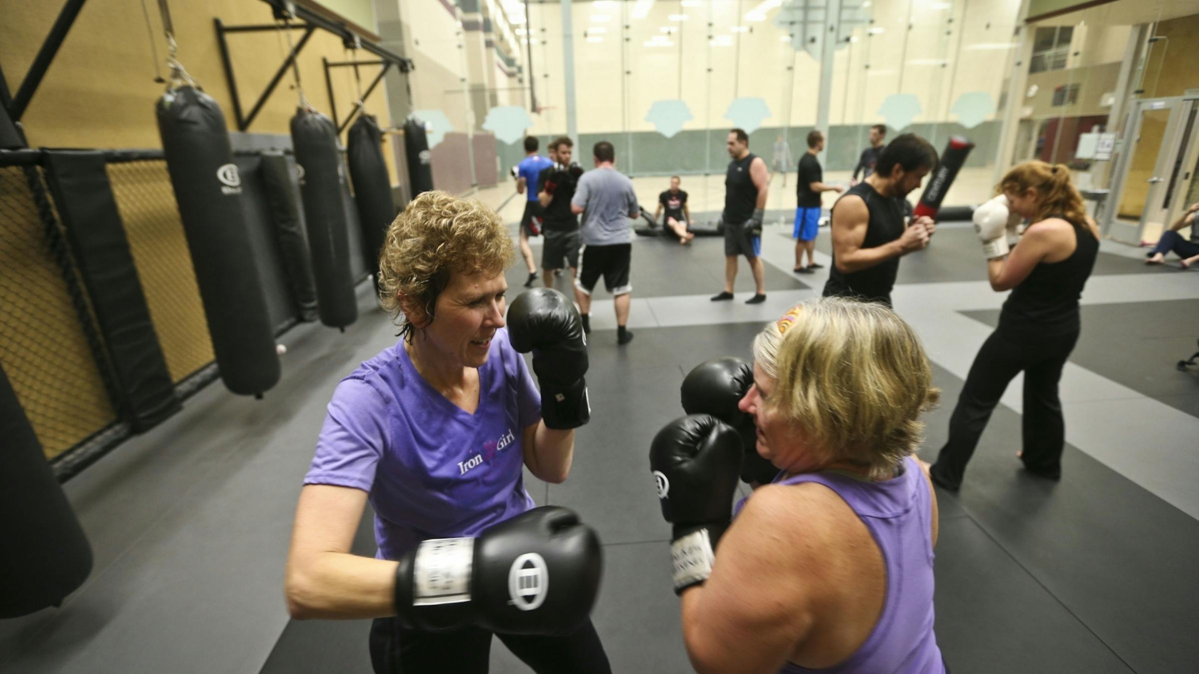 MMA fitness challenges everyday people to get into fighting shape