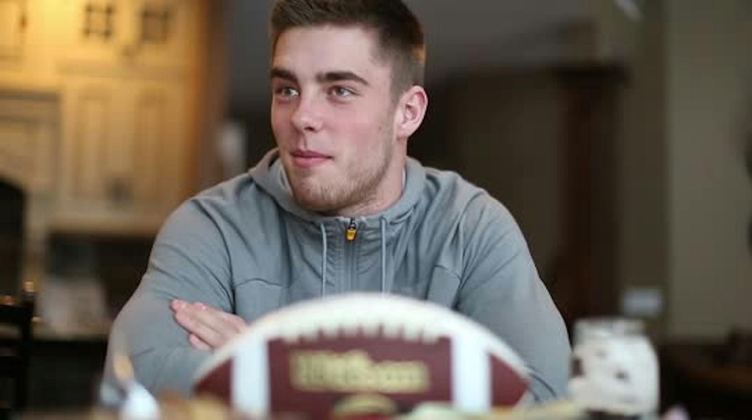 All in the family: Football recruit Carter Coughlin extends his clan's ...