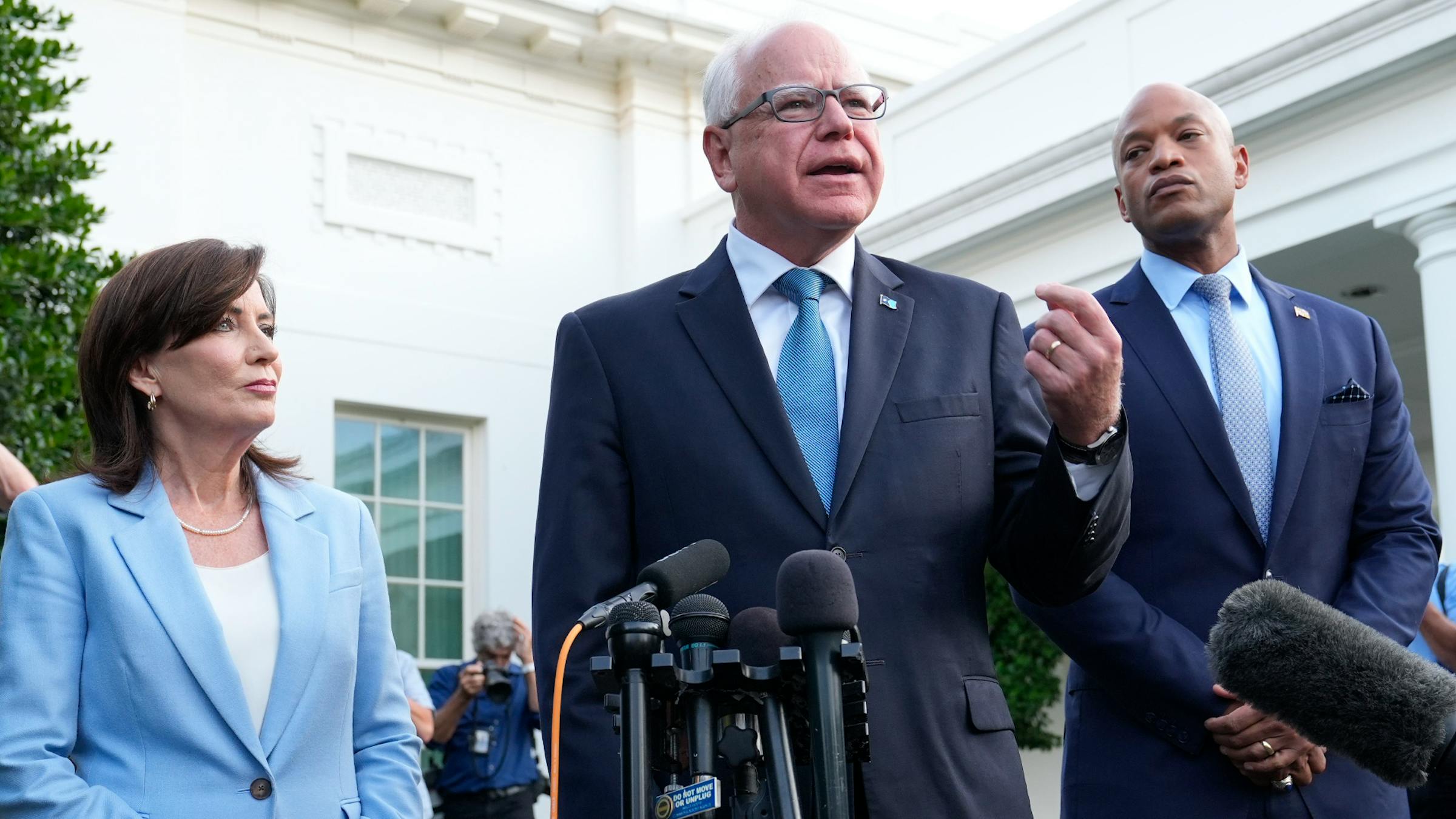 Minnesota Gov. Tim Walz says President Biden is ‘fit for office’ and Democratic governors stand ...